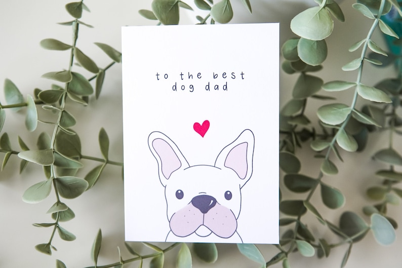 Cute Frenchie Card | French Bulldog Card, Frenchie Birthday Card ...
