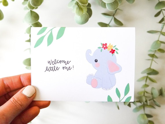 Tiny Elephant Cards