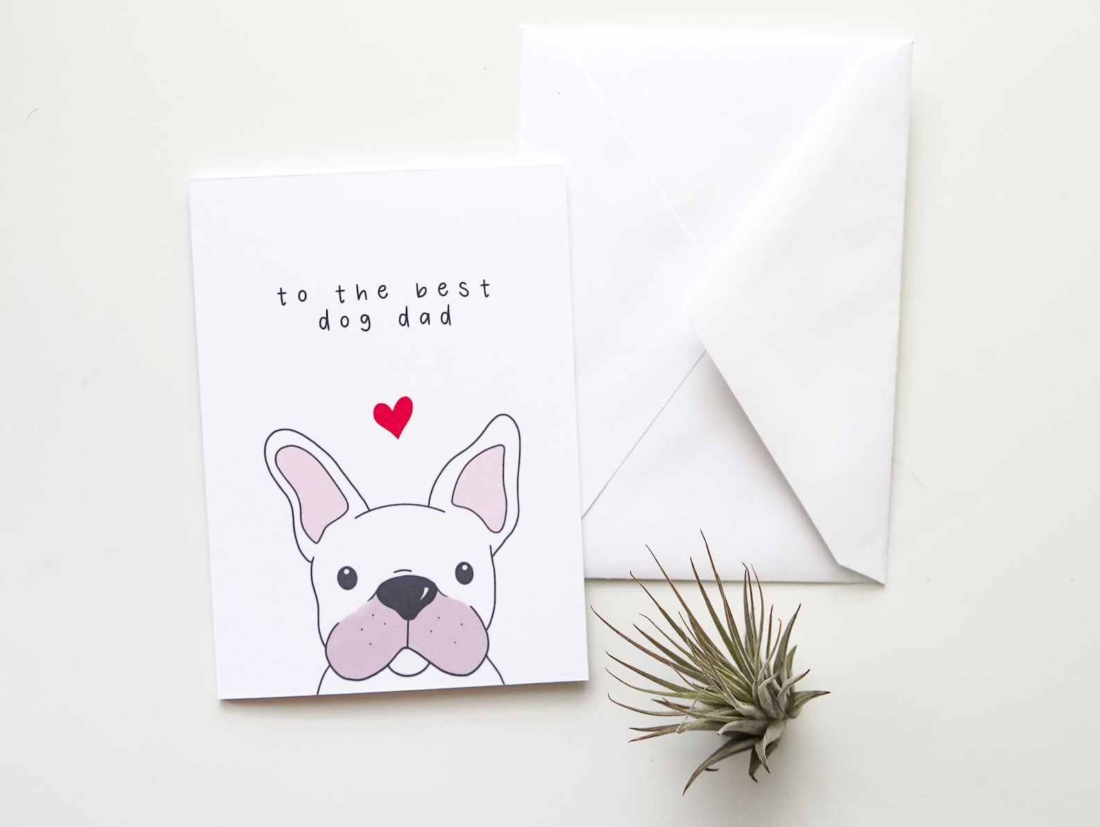 Cute Frenchie Card French Bulldog Card Frenchie Birthday - Etsy