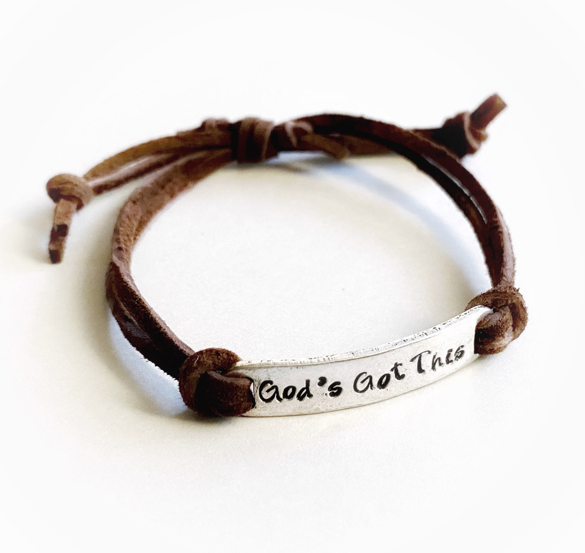 Gods Got This Inspiration Bracelet Hand Stamped Bracelet | Etsy
