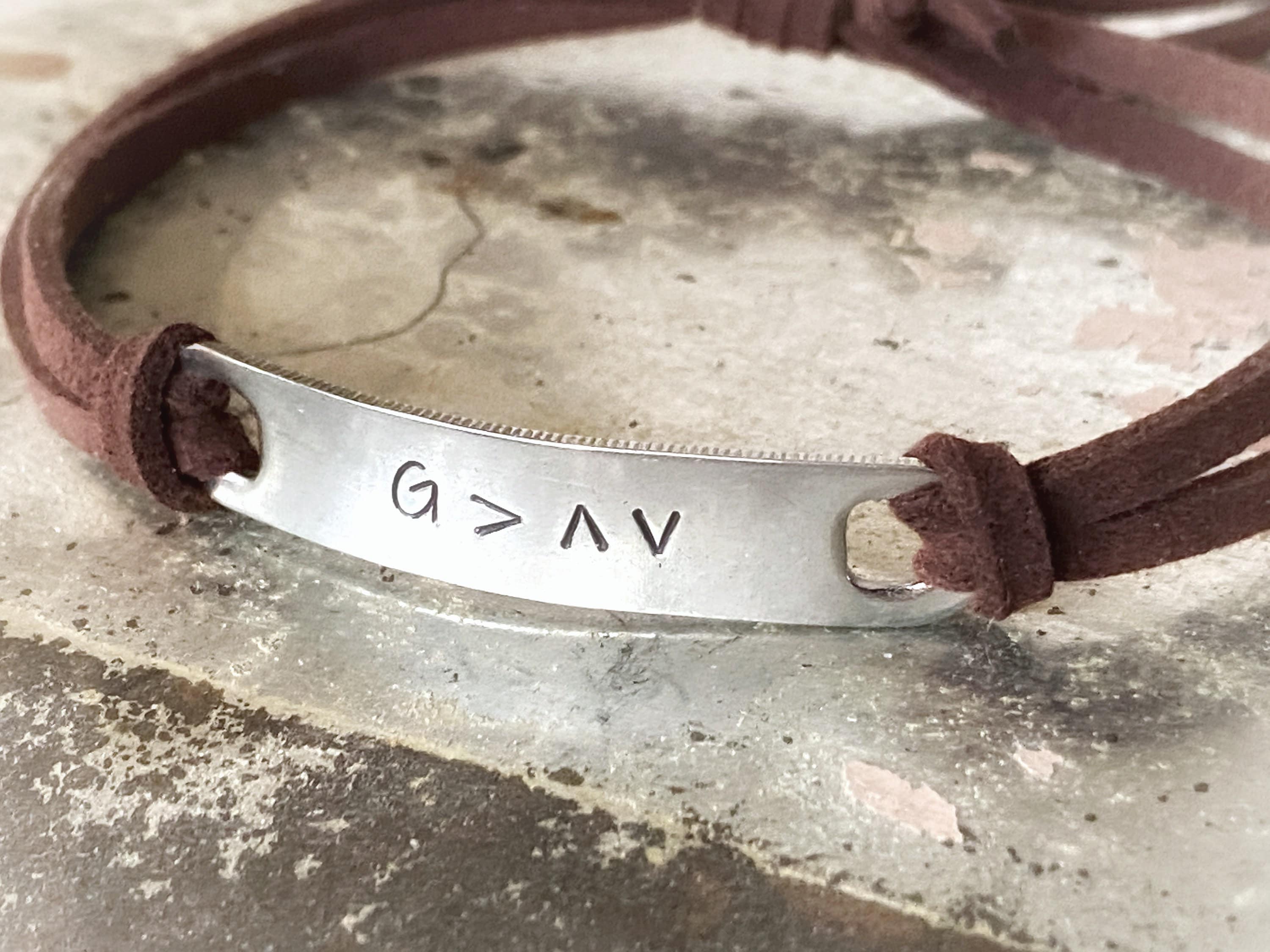 God Greater Than High and Low Bracelet - Etsy