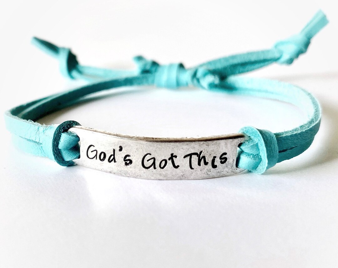 God’s Got This, Christian Bracelet, Hand Stamped Bracelet, Inspiration ...