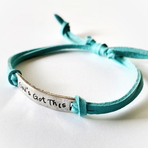 God’s Got This, Christian Bracelet, Hand Stamped Bracelet, Inspiration ...