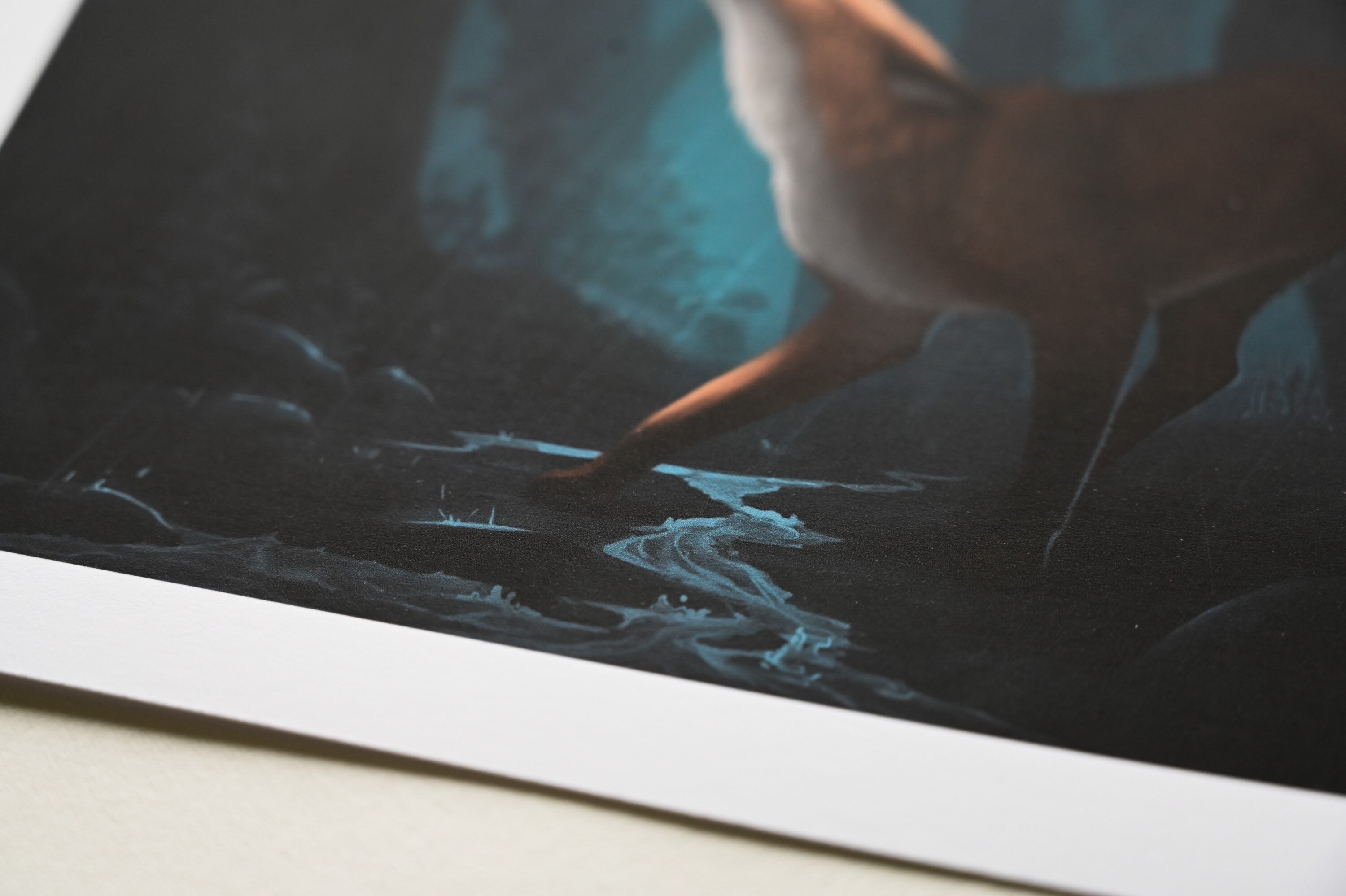 Rain Fox Red Fox Giclée Art Print - Etsy