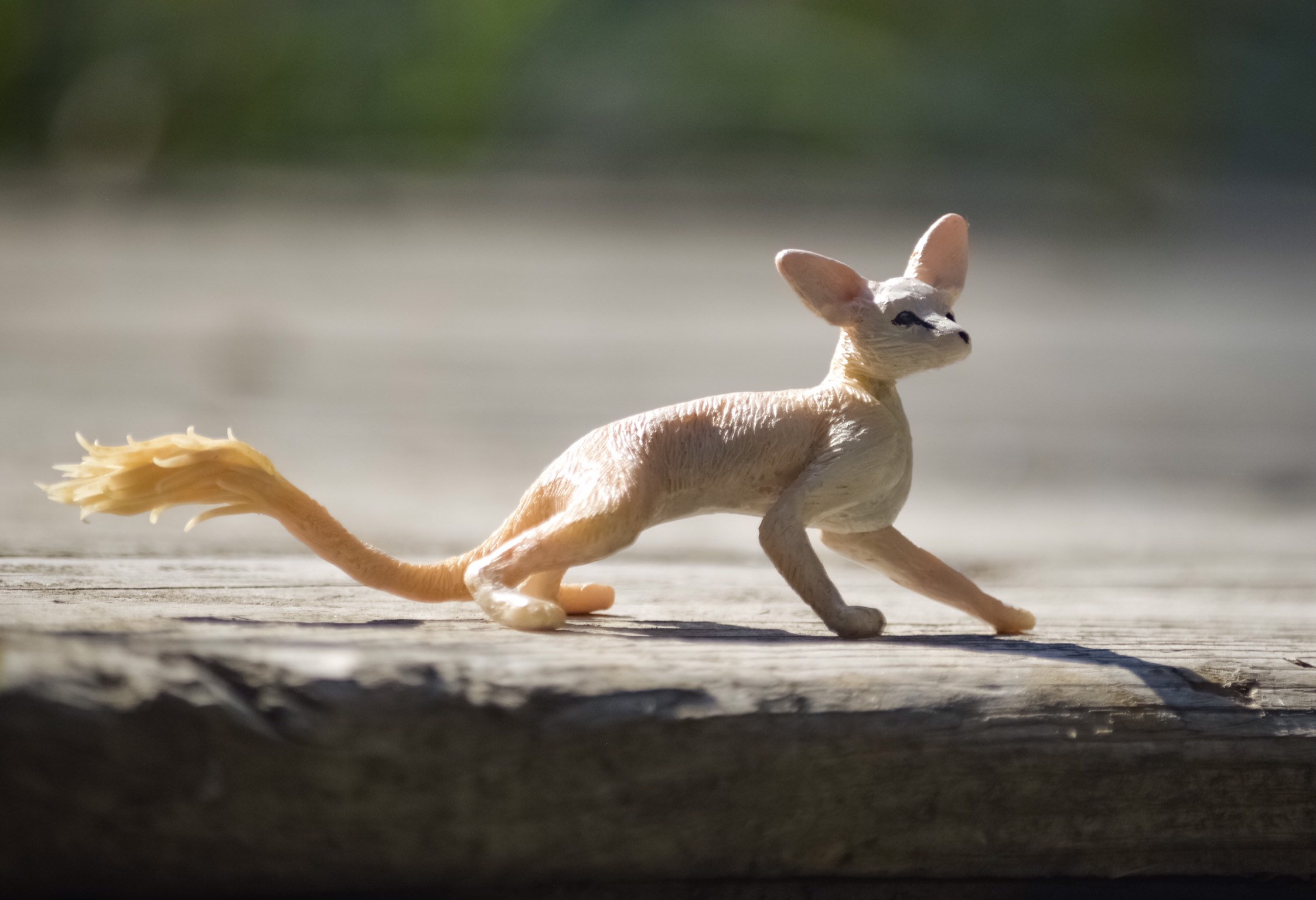 Fantasy Fennec Fox Clay Sculpture/statue /figurine OOAK - Etsy