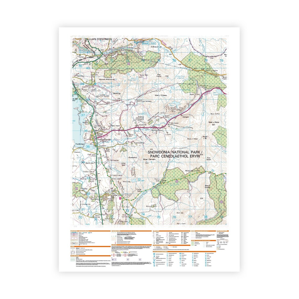 Custom OS Map Ordinance Survey Map Personalised OS Map | Etsy