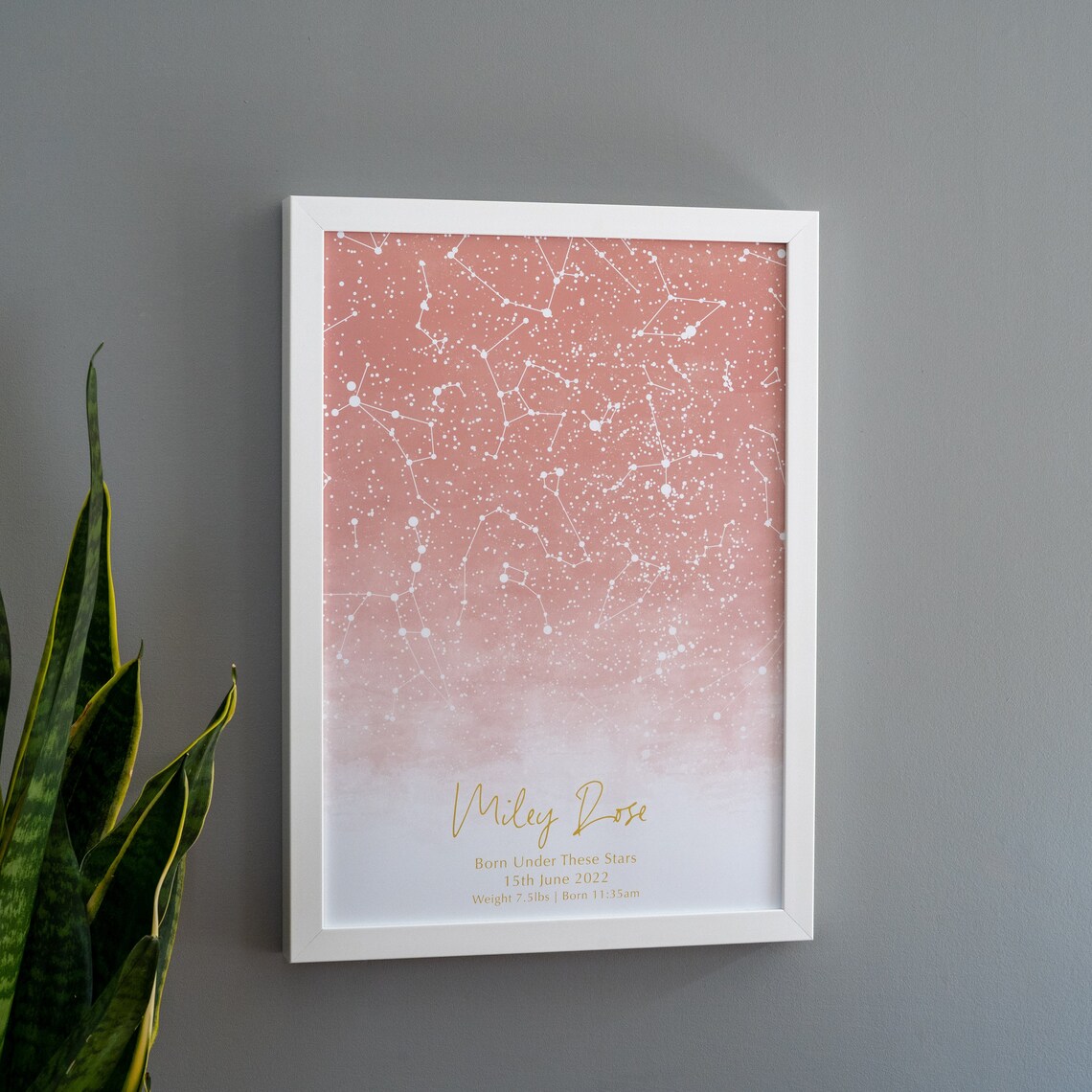 Star Map Personalised Custom Galaxy Star Map Anniversary - Etsy