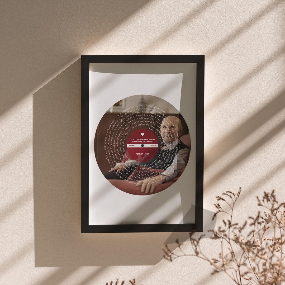 Personalised Memorial Photo Print | Heartfelt Keepsake, Custom ...