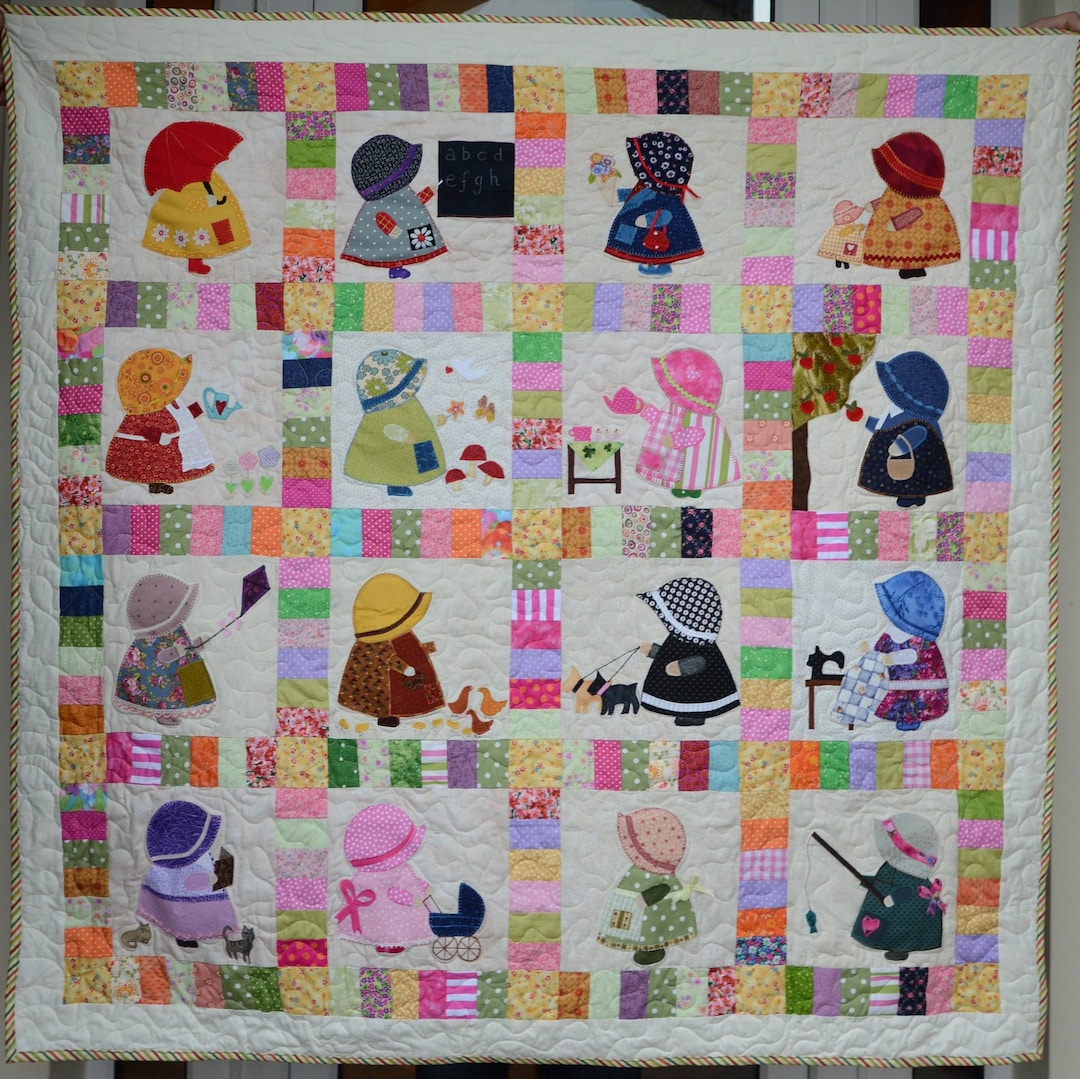 Adventures With Sue , Applique Pattern Book, Digital Download, Quilt ...