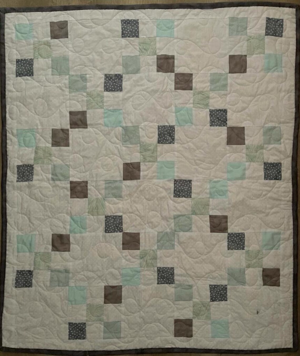 Irish Chain Baby Quilt Pattern: Easy Crib Quilt (PDF Download) - Etsy