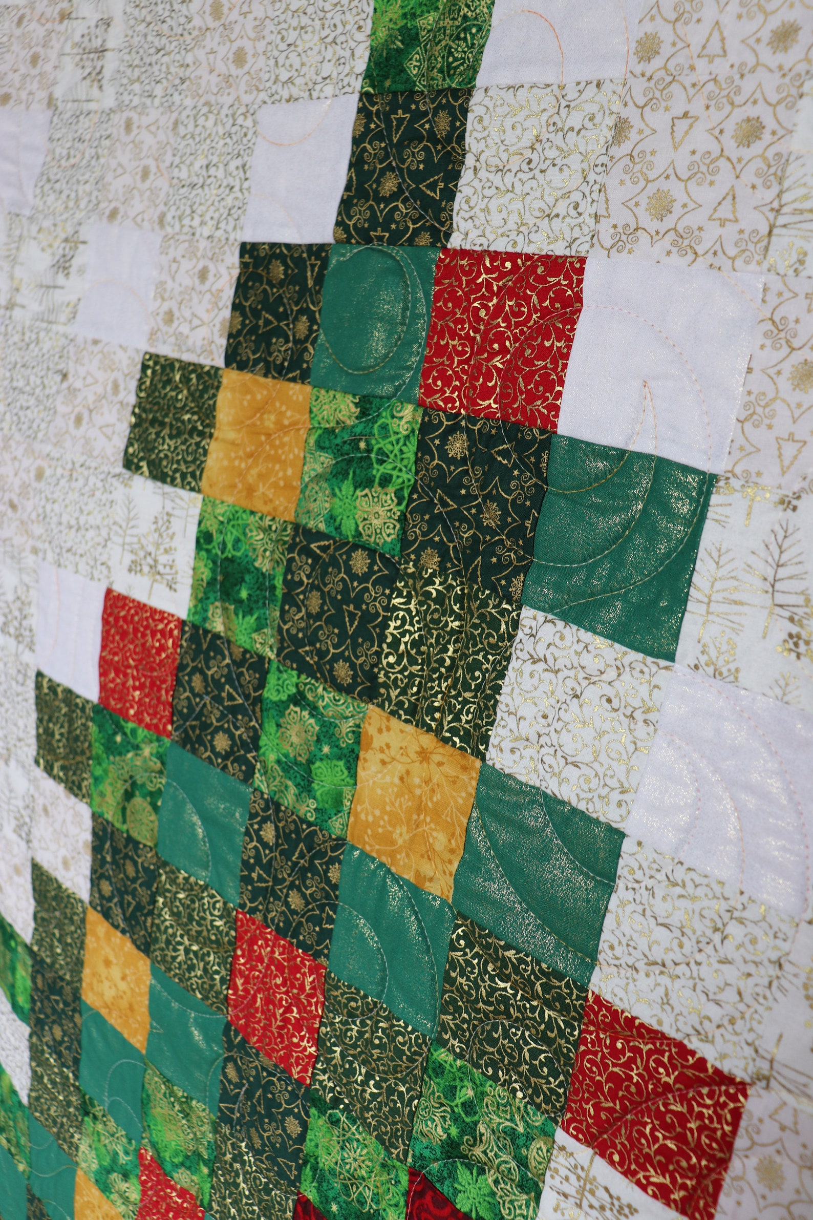 Patchwork Christmas Tree Quilt Pattern (digital Download) - Etsy