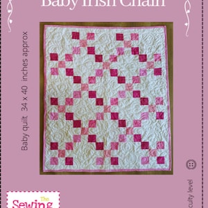 Irish Chain Baby Quilt Pattern: Easy Crib Quilt (PDF Download) - Etsy