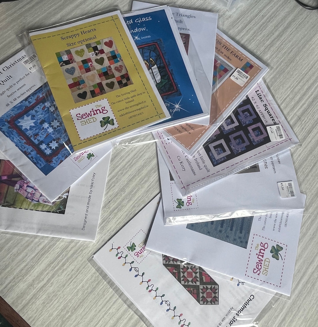 6 Quilting Patterns Special Offer Random Purchase. Surprise Patterns ...