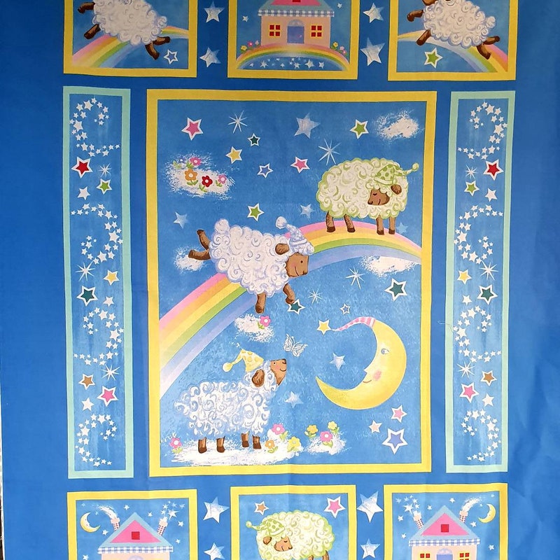 Baby Quilt Panel - Etsy