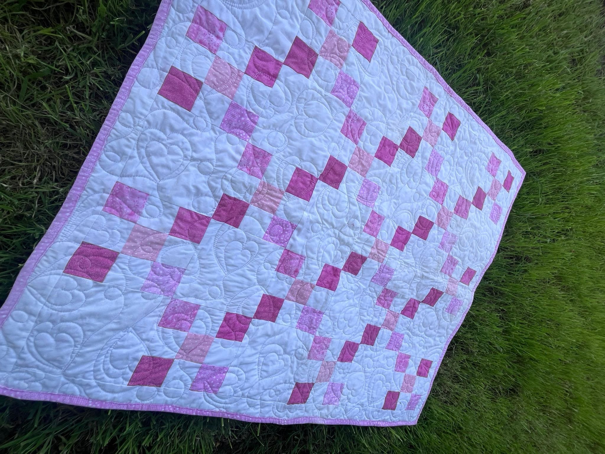 Irish Chain Baby Quilt Pattern: Easy Crib Quilt (PDF Download) - Etsy