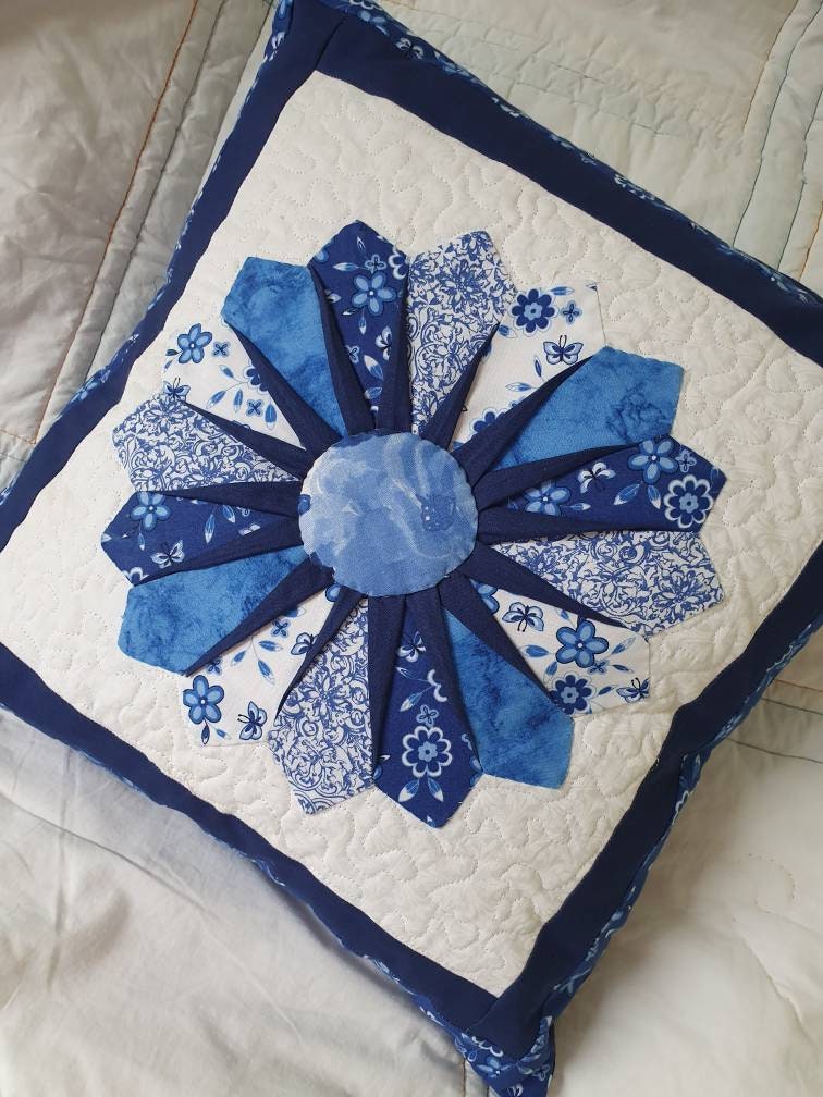 Vintage Dresden Plate Pattern and Template. Instructions for - Etsy