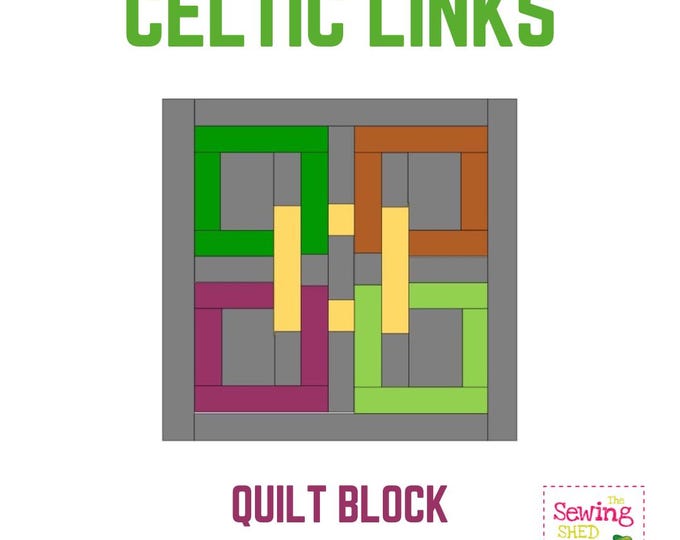 Celtic Diamond Quilt Pattern Digital File Download - Etsy Canada