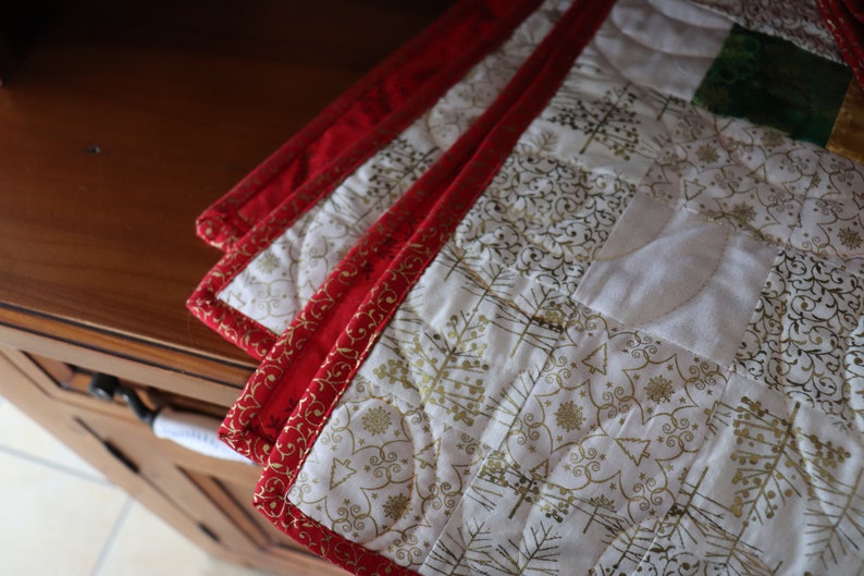 Patchwork Christmas Tree Quilt Pattern Digital Download . PDF | Etsy