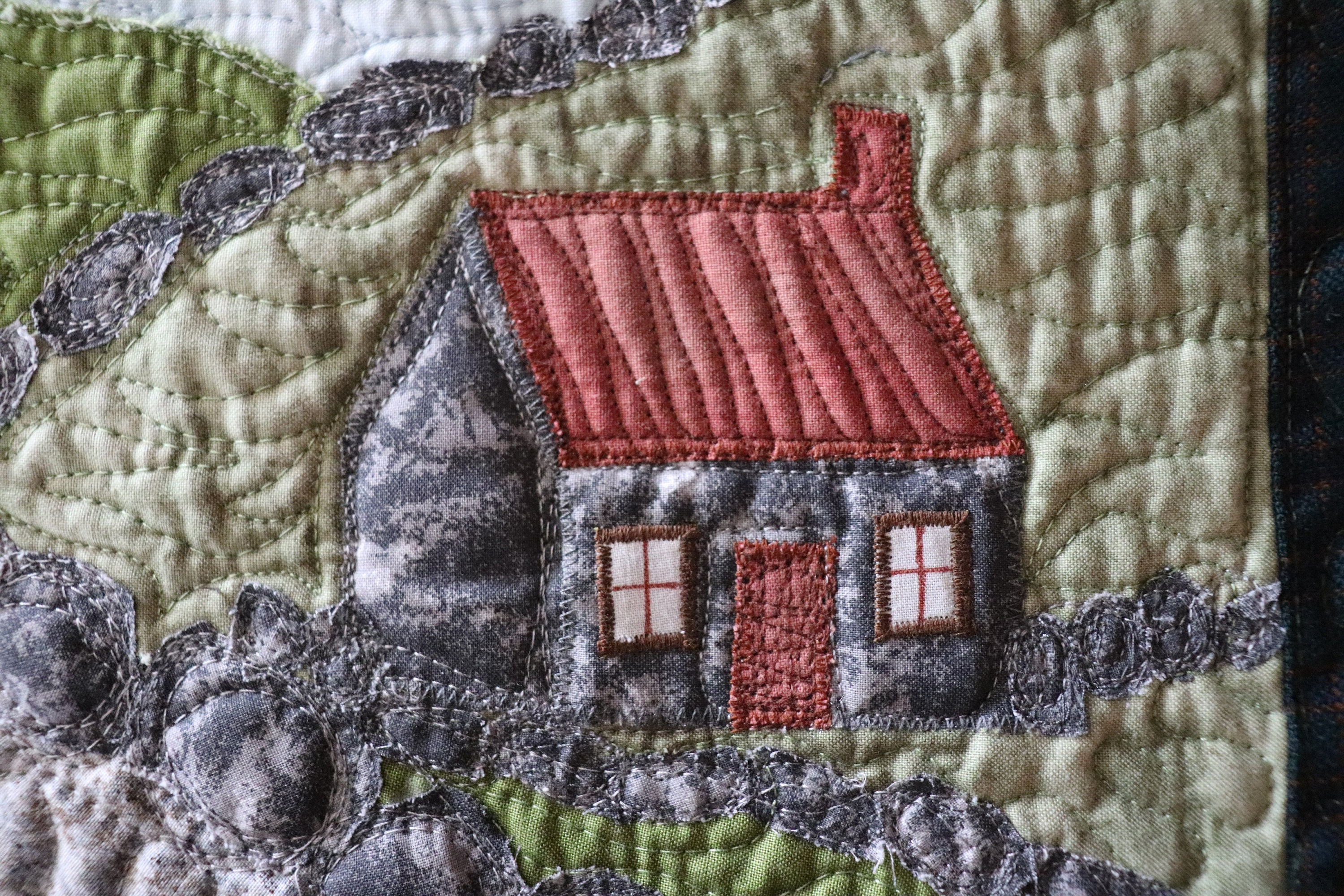 Irish Cottages Quilt Pattern Book: Landscape Applique Wall Hanging (PDF ...