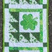Shamrock Table Runner Pattern, Irish Pattern for St Patricks Day or ...