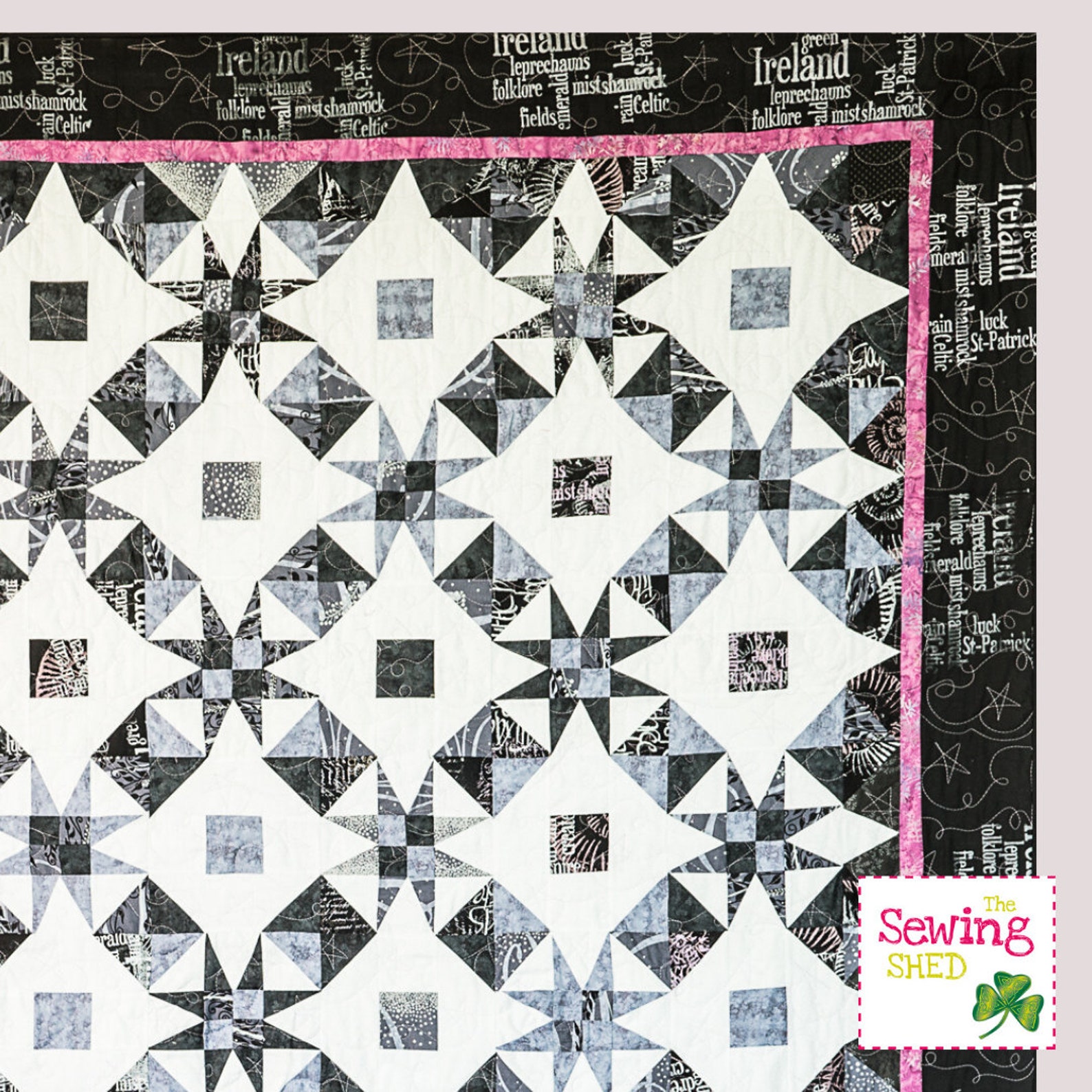 Quilt Pattern Storm at Inch a Variant of the Storm at Sea | Etsy