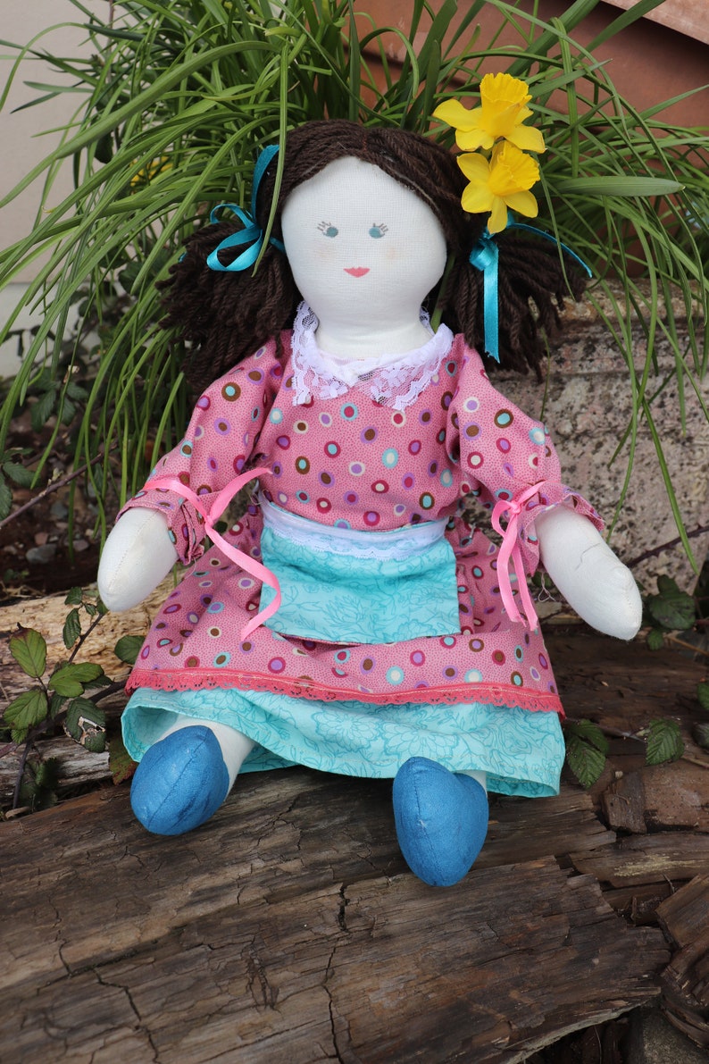 Rag Doll Betsy Traditional rag doll pattern/kit | Etsy