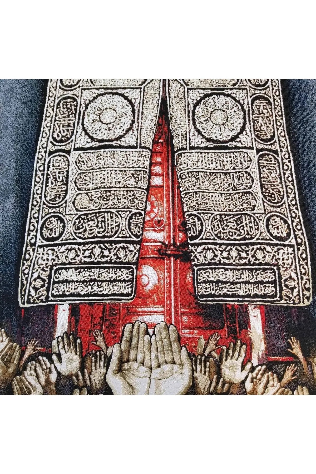 Islamic Kaaba Cover Wall Art, Gobelin Kaaba Kiswa, Home Decor ...