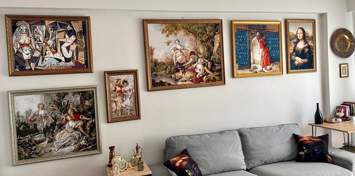 Tapestry Wall Hanging-portrait of Adele Bloch Bauer Wall - Etsy