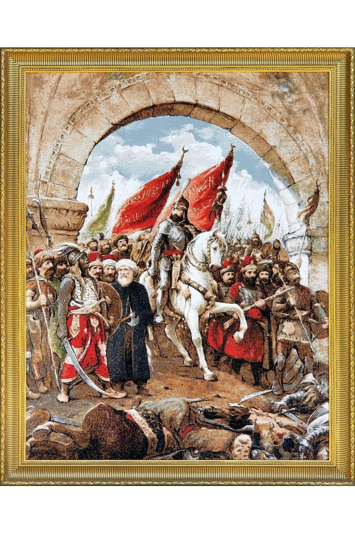Ottoman Sultan-mehmed the Conqueror the Last Emperor Tapestry Wall ...