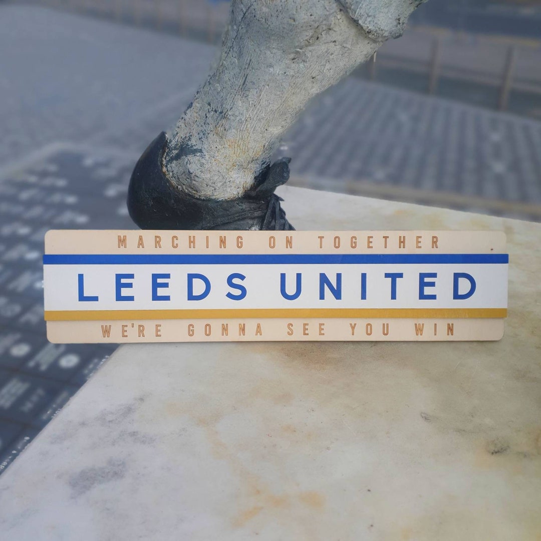 Leeds United - Marching on Together - Etsy