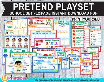 Play School Printables | Etsy