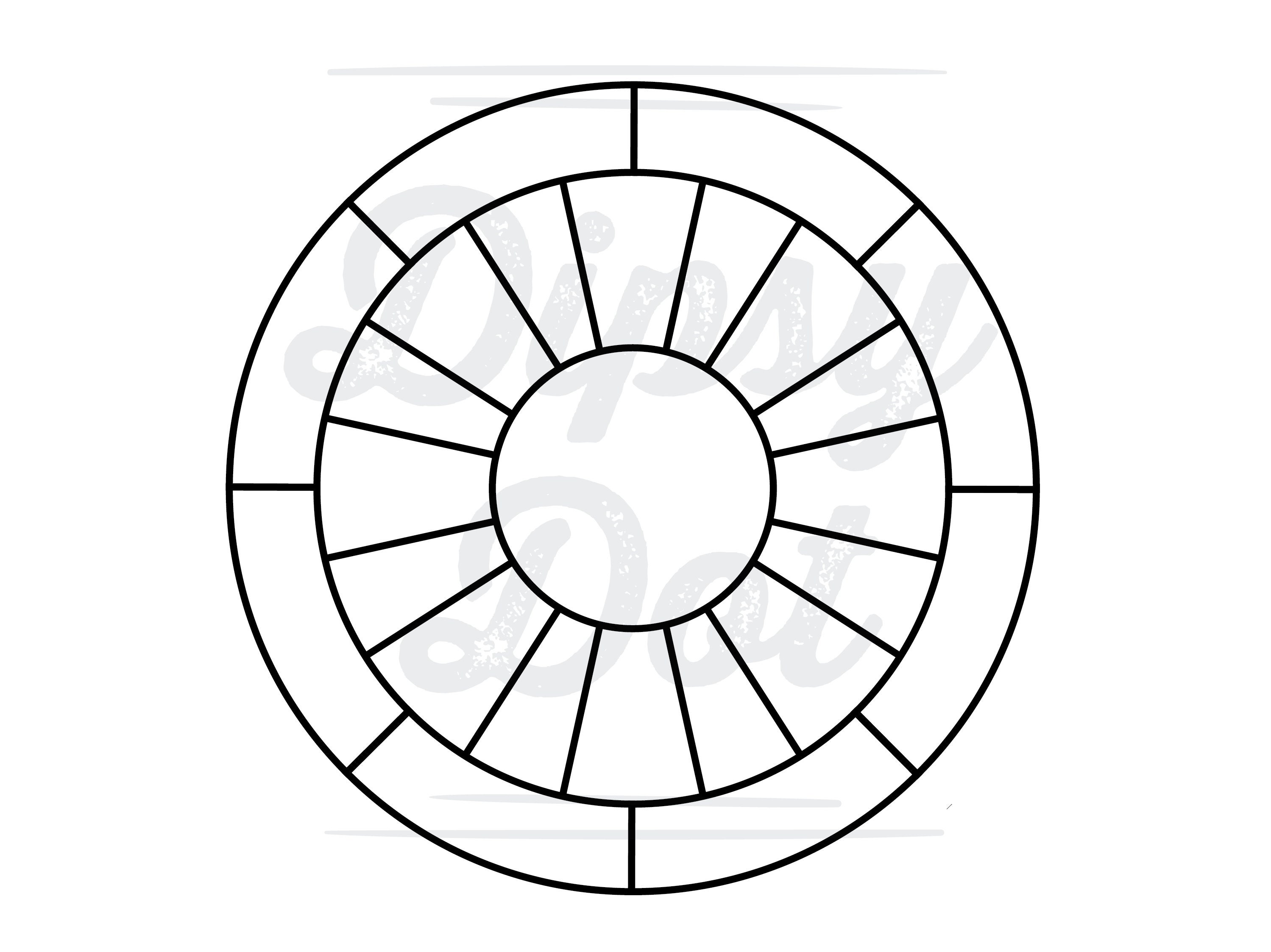 DIGITAL DOWNLOAD | Pattern for Stained Sun Pattern - Etsy
