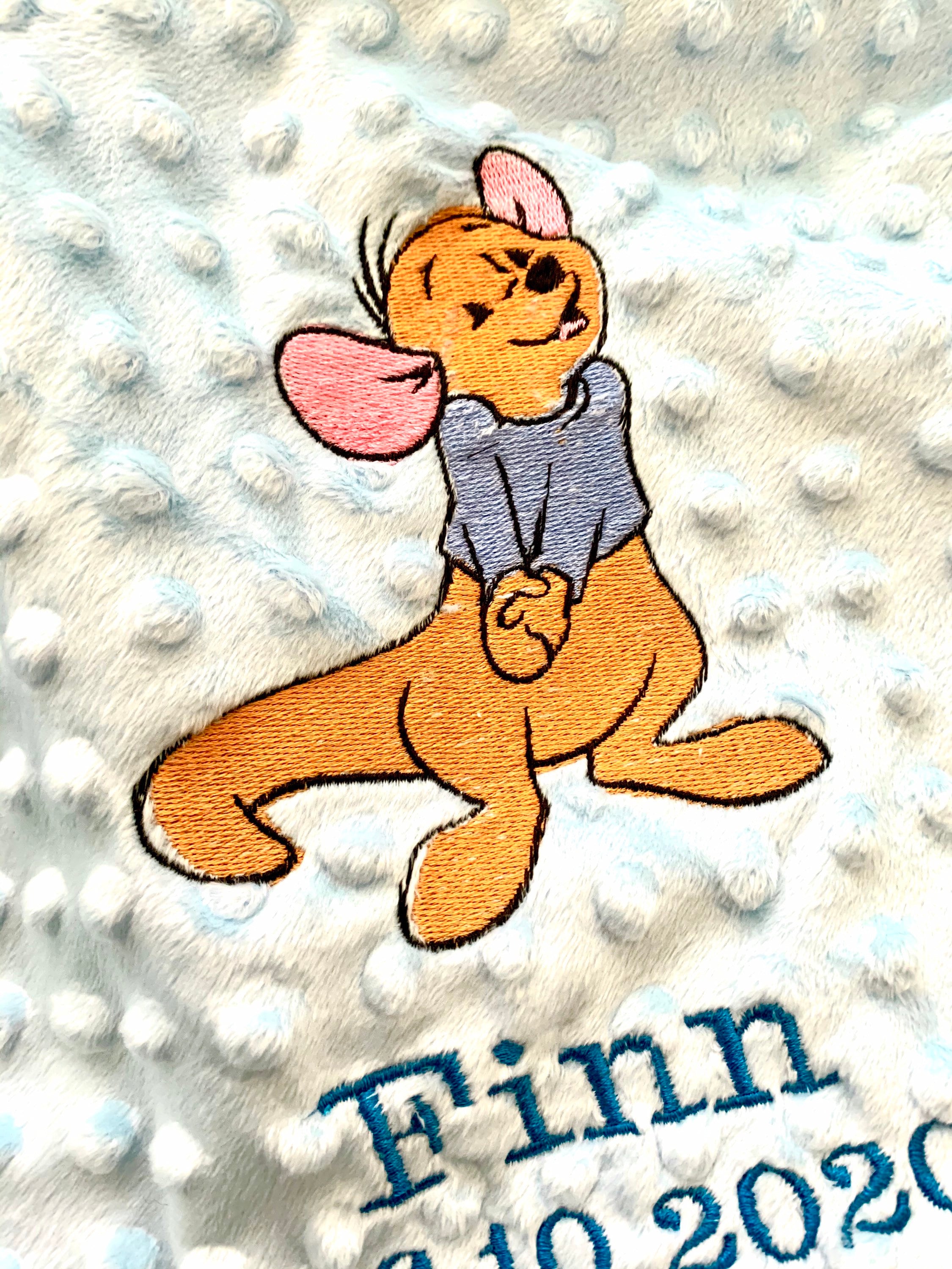 Roo personalised Baby Blanket Little Roo from Winnie the Pooh | Etsy