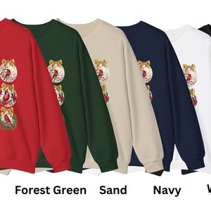 Cardinal Sweatshirt Red Cardinal Bird Gift Christmas Sweatshirt Fall ...