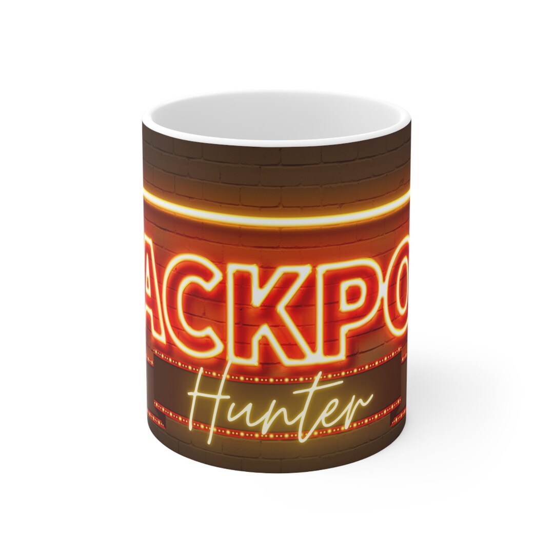 Jackpot Hunter Coffee Mug Gamblers Gifts Casino Lovers Gifts Grandma ...