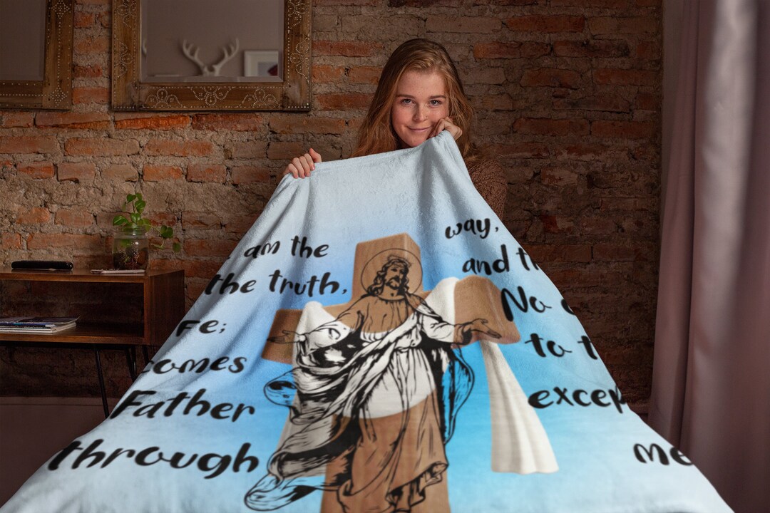 Bible Verse Blanket Faith in God Religion Blanket Christian Blanket for ...