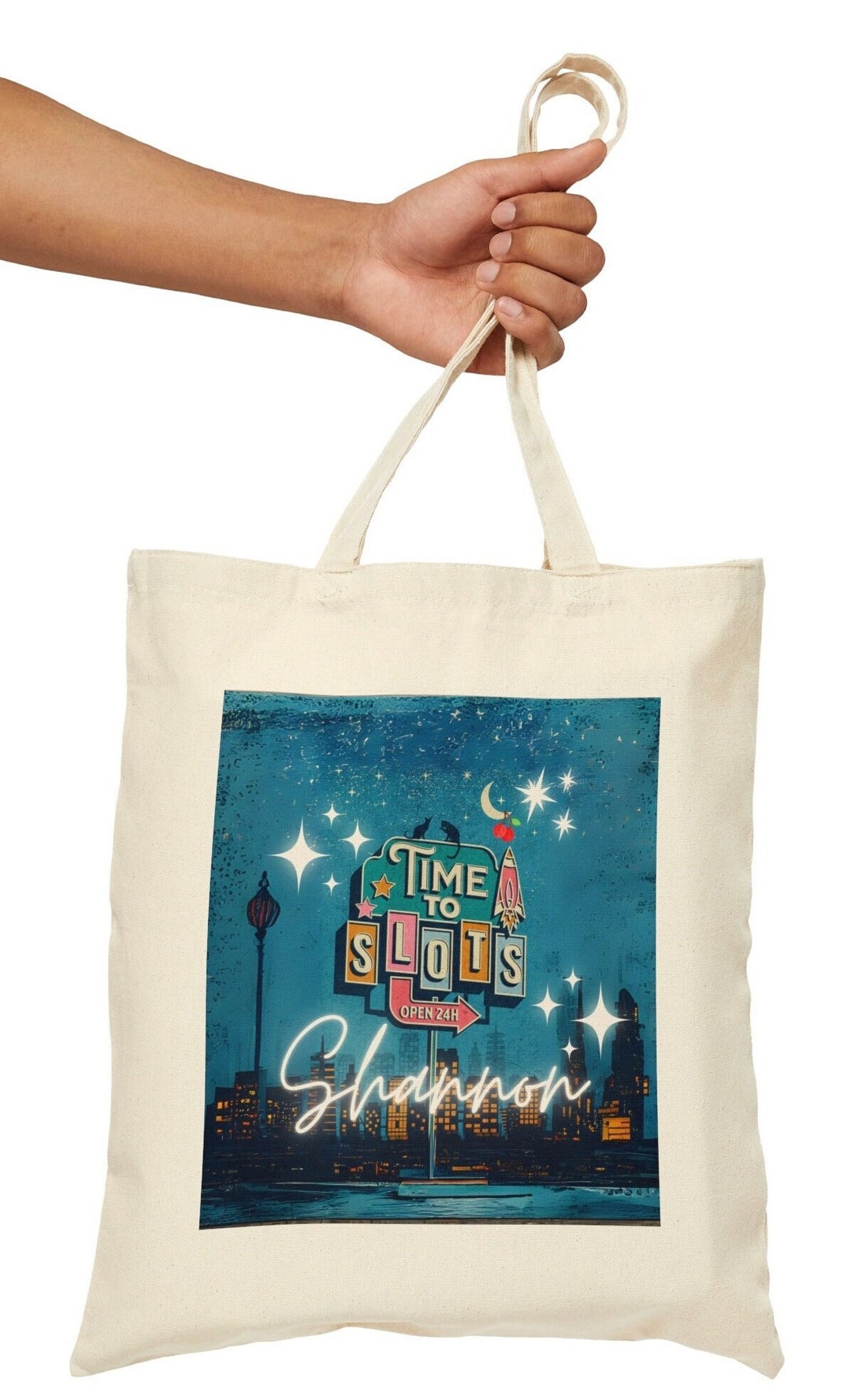 Casino Tote Bag Gambler Tote Bag for Gift Custom Casino Gifts for Her ...