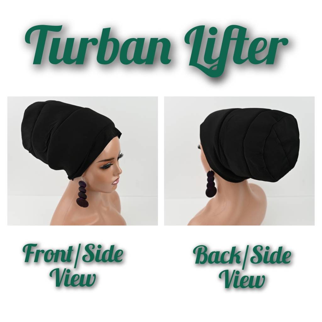 SATIN LINED TURBAN Wrap Pre-tied Turban Flexi Tube Wrap - Etsy