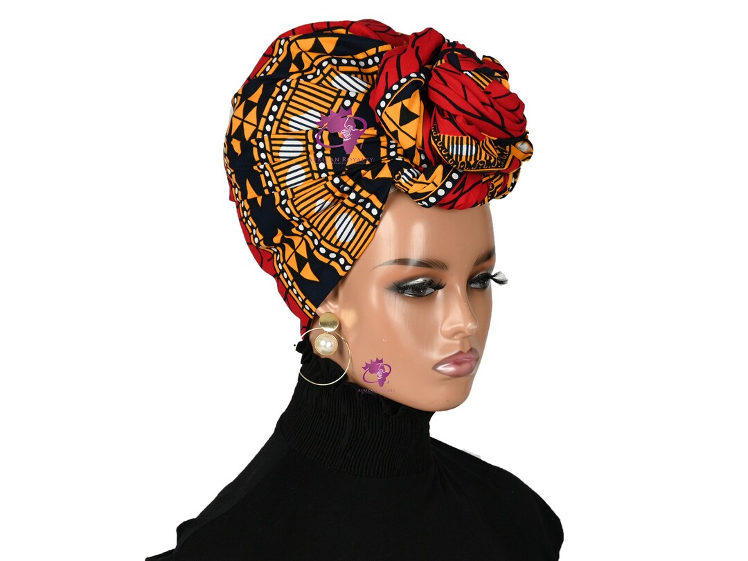 SATIN LINED HEADWRAPS, Extra Large Freestyle Ankara Scarf, Bold African Prints Head Wraps, Gift ...