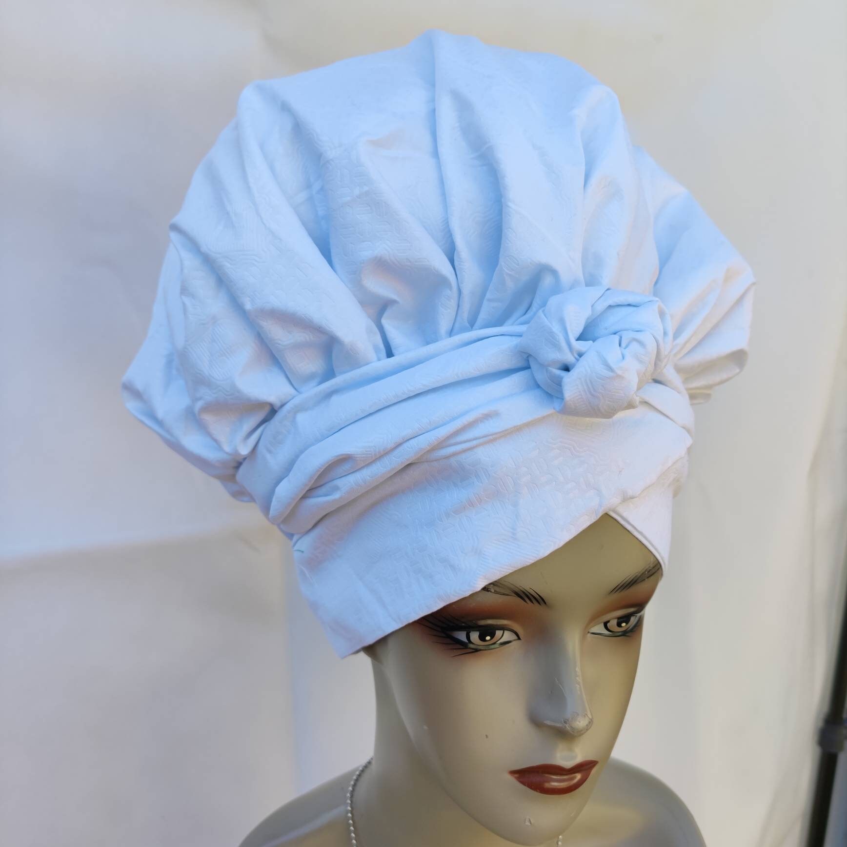 2 WAY SATIN LINED Head Wrap, African Print Head Wear, Scrub Cap, Turban ...