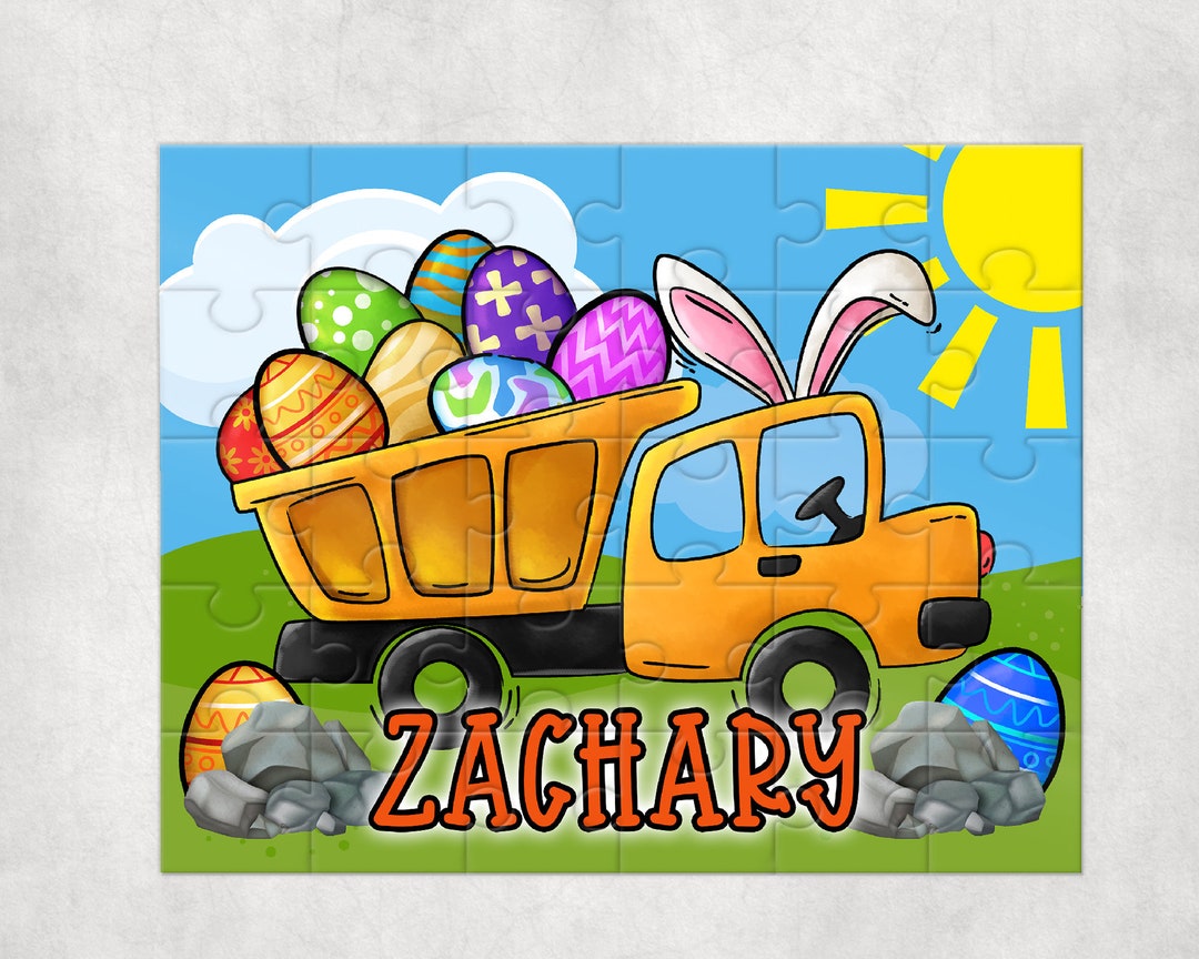 Personalized Easter Puzzle , Personalized Basket Fillers , Easter ...