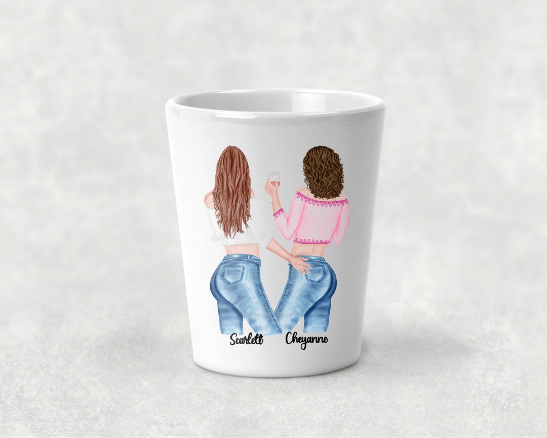 Personalized Best Friend Shot Glass, Best Friend Gift, Personalized ...