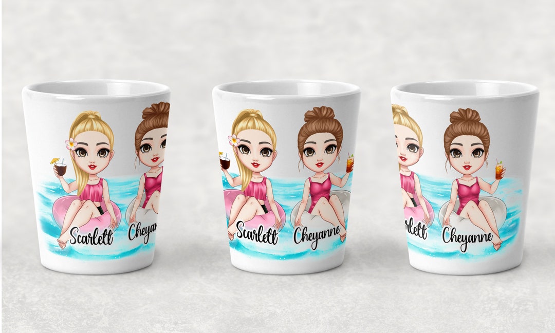 Personalized Best Friend Shot Glass, Best Friend Gift, Personalized ...