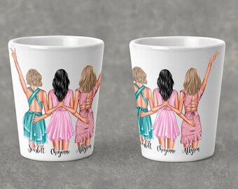 Pottery Shot Glass Set of 4 Ceramic Glazed Shot Glasses 1.8 - Etsy