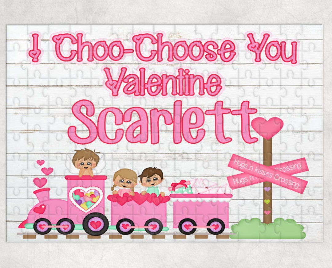 Rompecabezas personalizado del Día de San Valentín, regalo de San ...