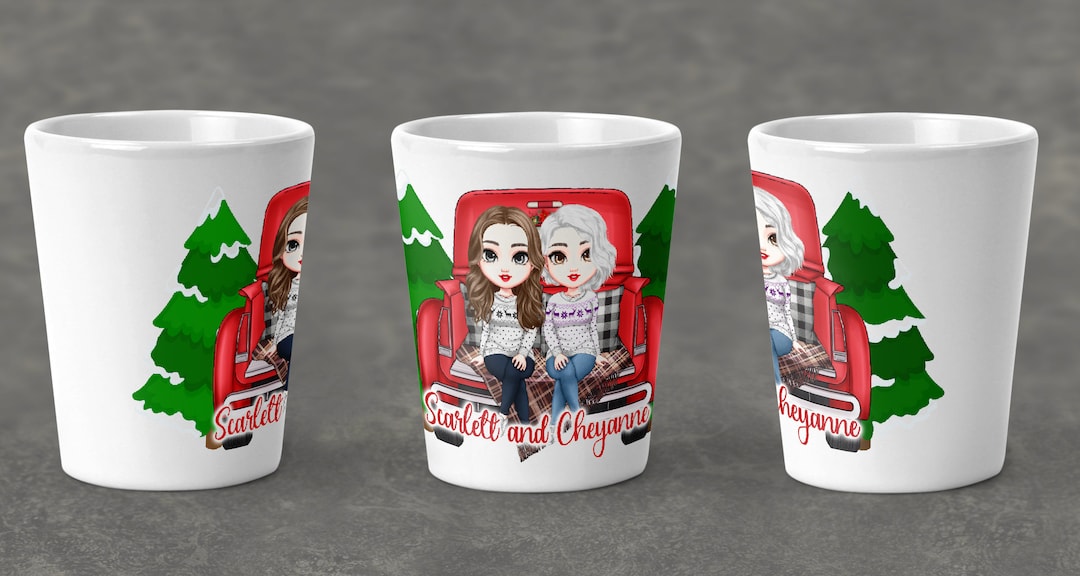 Personalized Best Friend Shot Glass, Best Friend Gift, Personalized ...