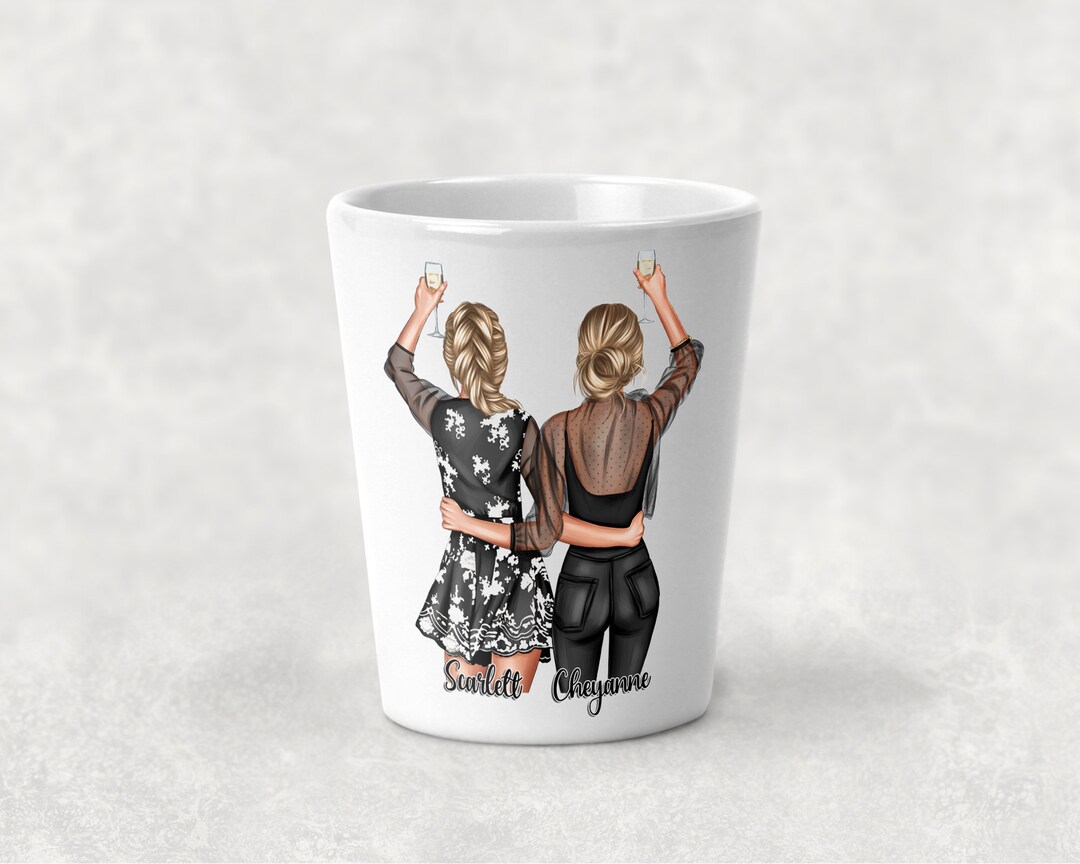 Personalized Best Friend Shot Glass, Best Friend Gift, Personalized ...