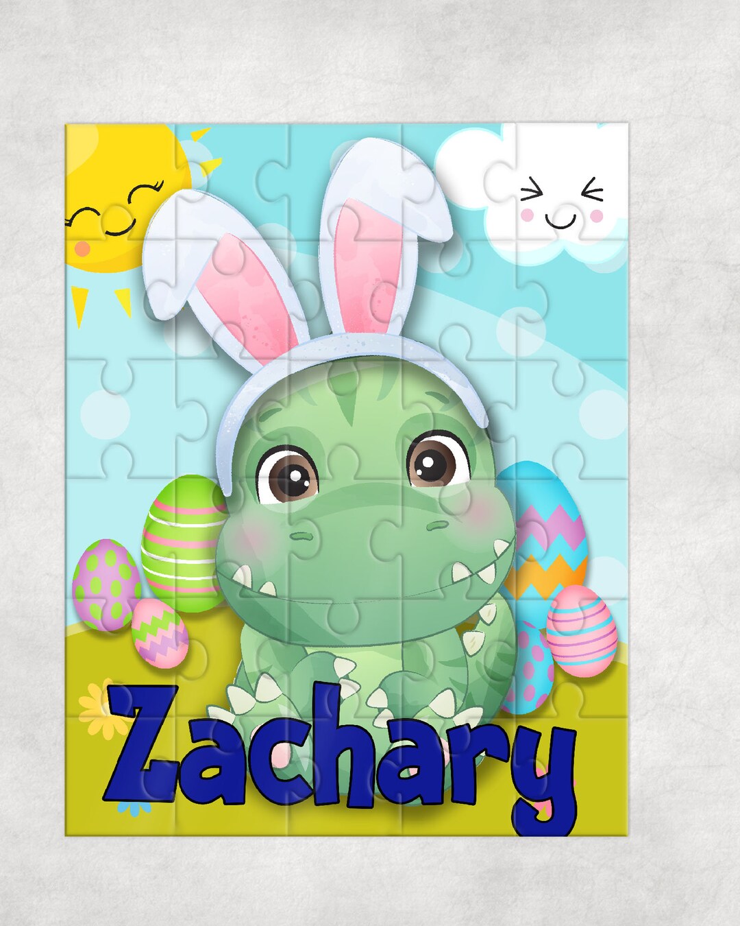 Personalized Easter Puzzle , Personalized Basket Fillers , Easter ...