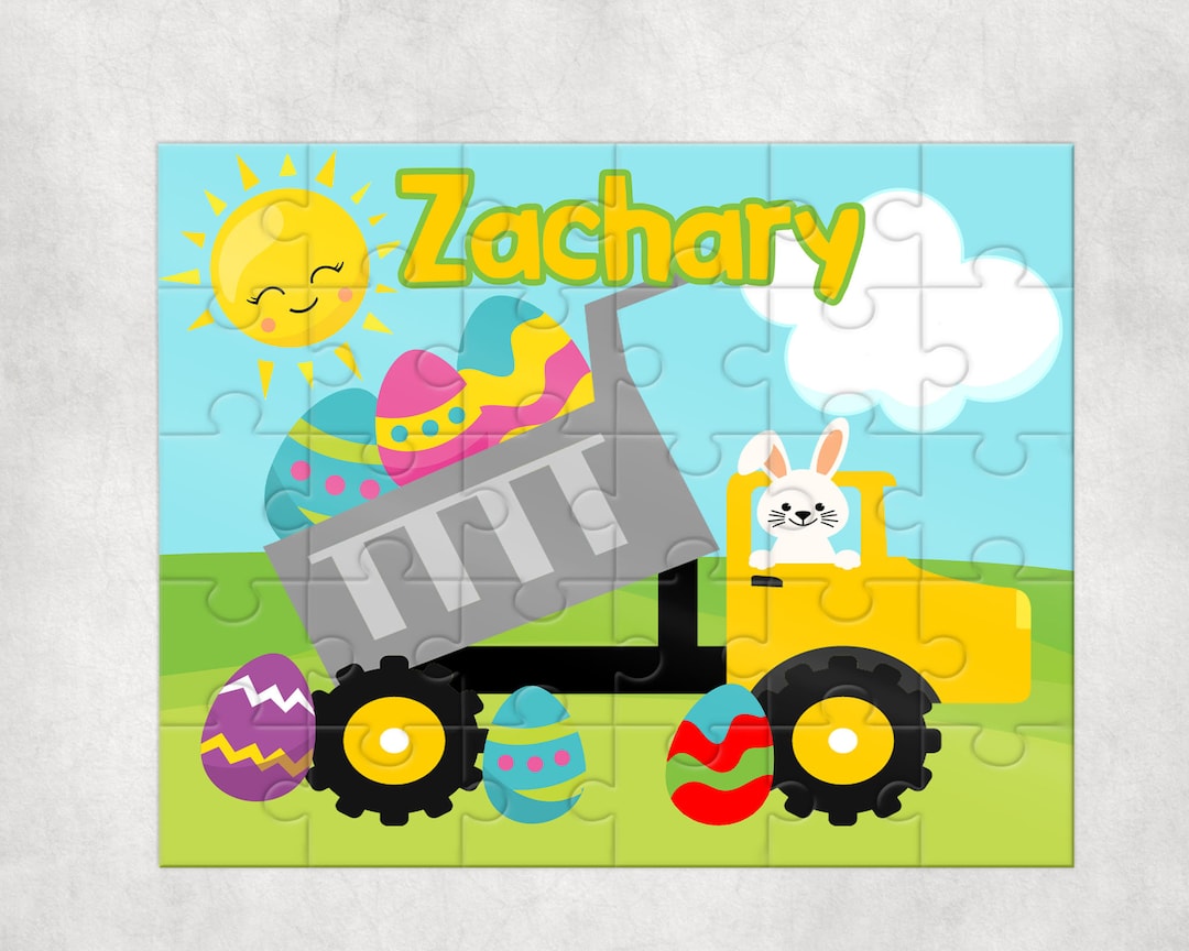 Personalized Easter Puzzle ,personalized Basket Fillers ,easter Basket ...