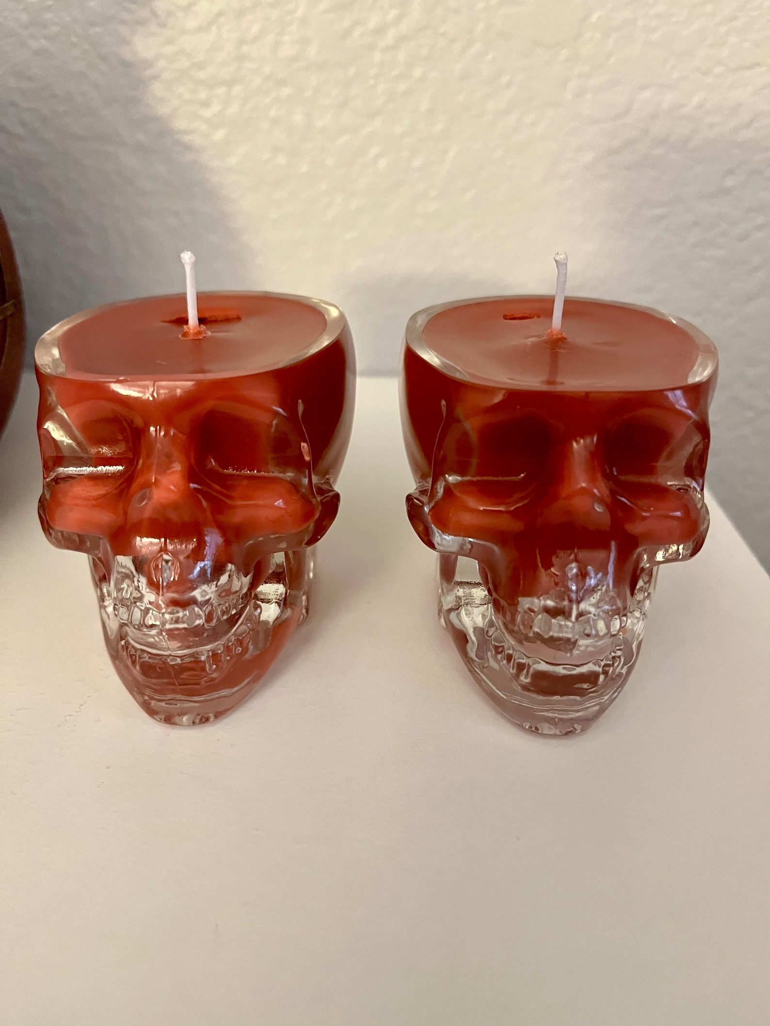 Blood Red Skull Candles - Etsy